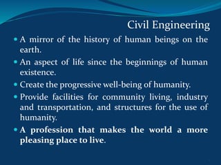 Challenges for civil engineers | PPTX