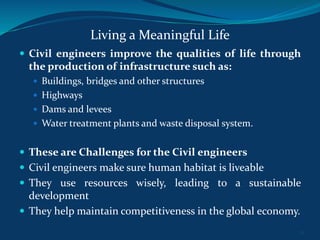 Challenges for civil engineers | PPT