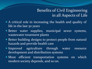 Challenges for civil engineers | PPT