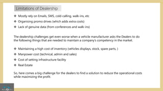 Challenges Faced in Dealership | PPT