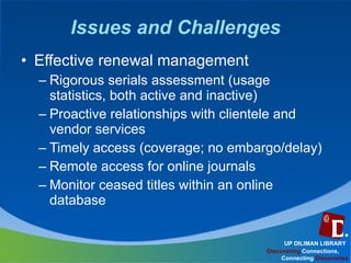 Challenges for Libraries in the Acquisitions of Quality Academic ...