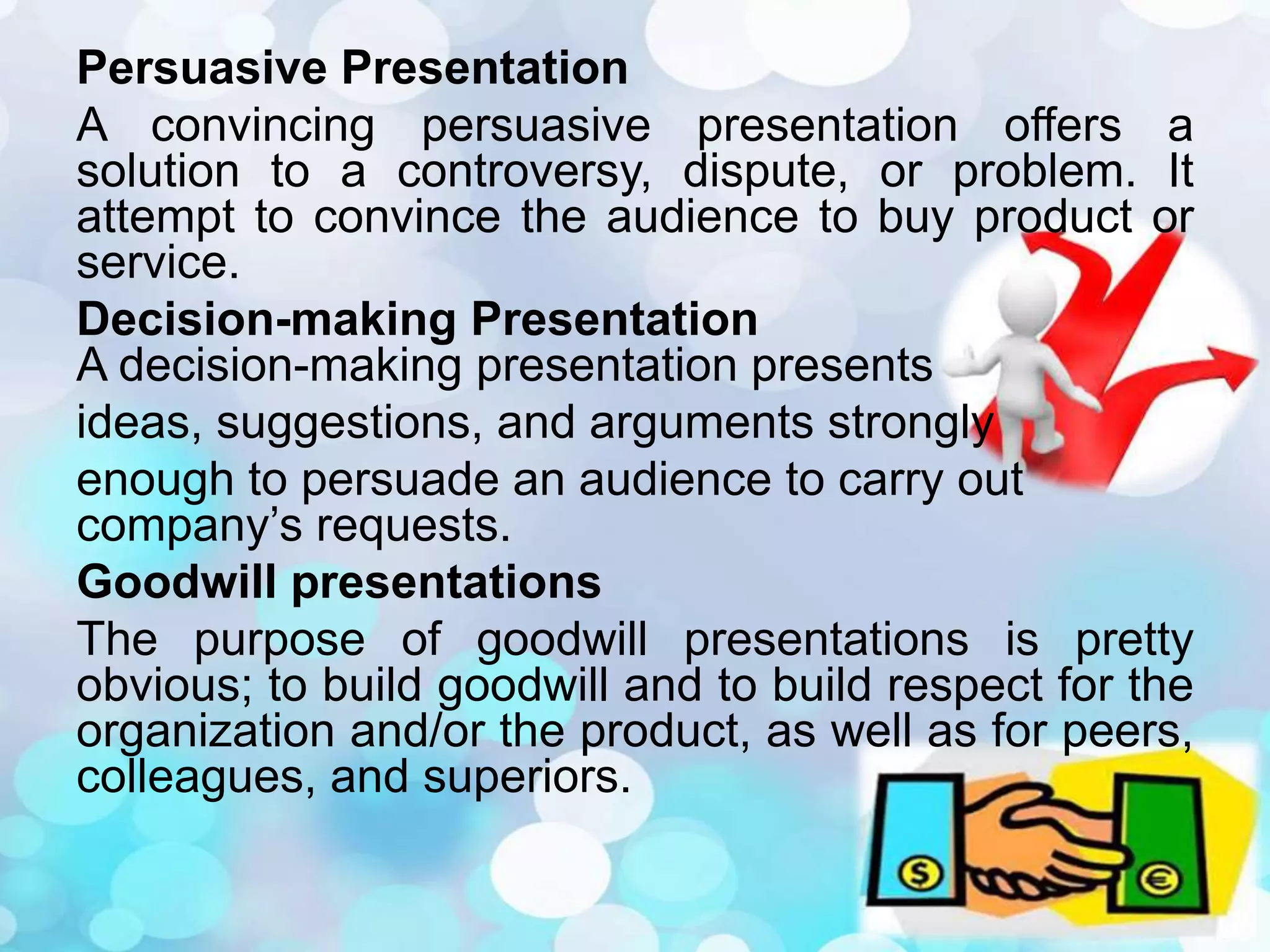 Challenges for presenter on stage | PPTX