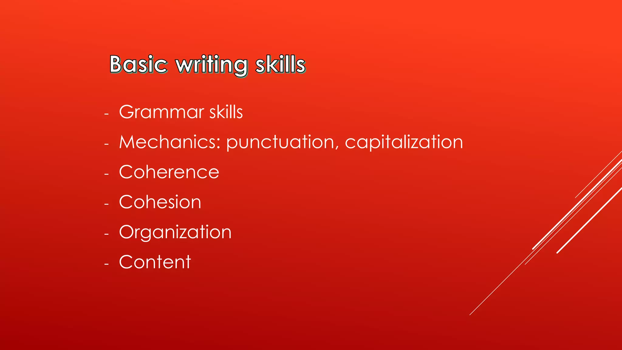 Challenges for producing academic writing | PPT