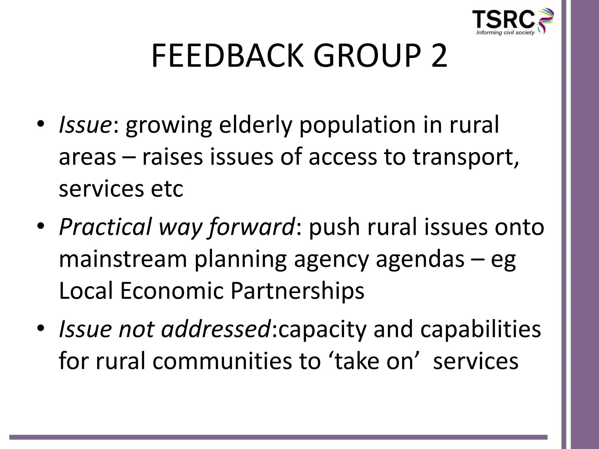 Challenges for rural communities 8 1 14 | PPTX