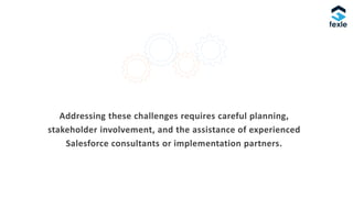 Challenges for Salesforce CRM Implementation | PPTX