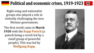 Weimar Germany - Challenges from the Right | PPT