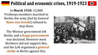 Weimar Germany - Challenges from the Right | PPT