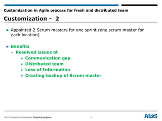Agile Network India | Event | Agile Implementation in distributed teams | | PPT