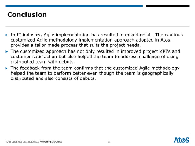 Agile Network India | Event | Agile Implementation in distributed teams | | PPT