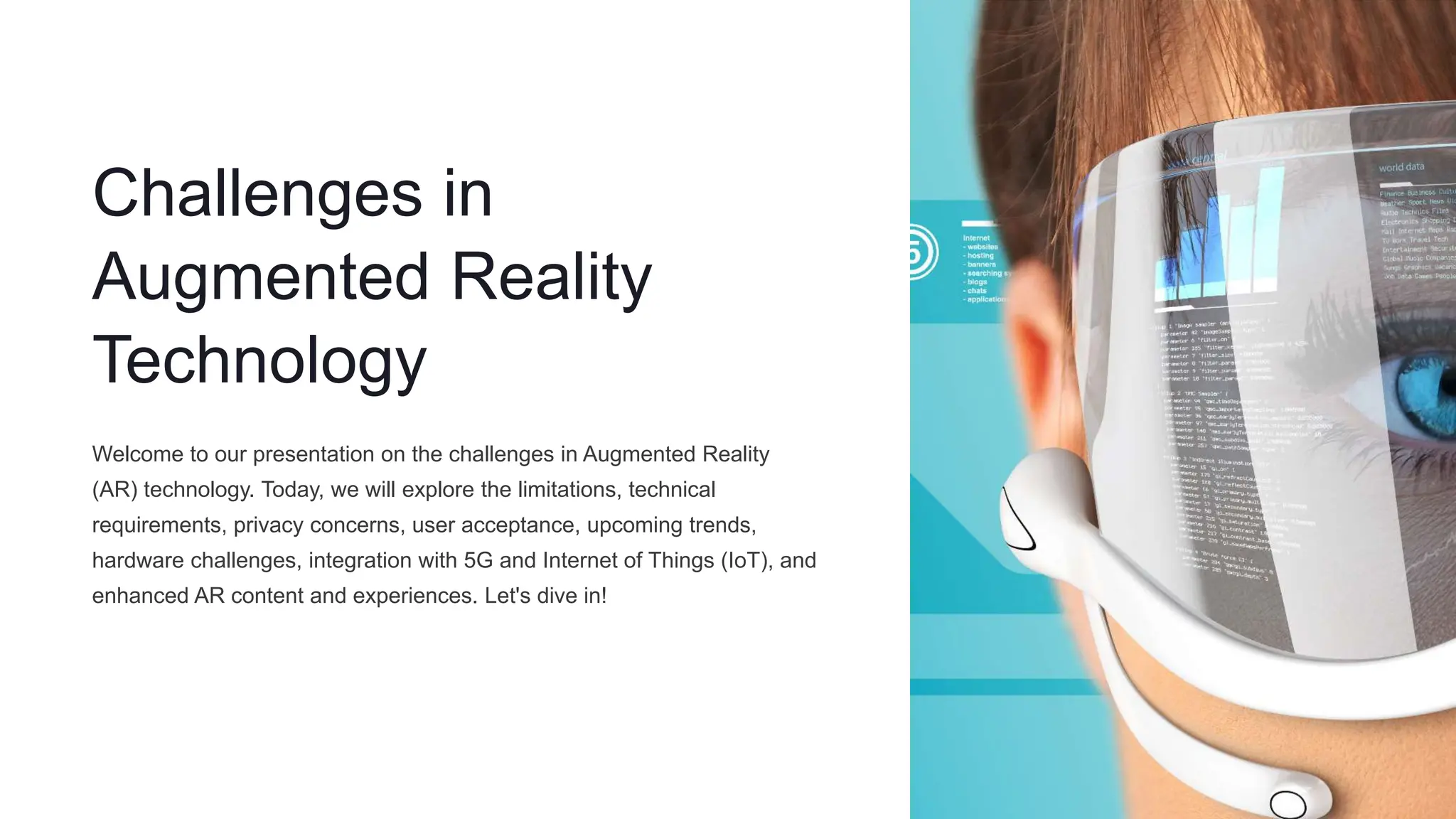 Challenges in Augmented Reality Technology .pptx