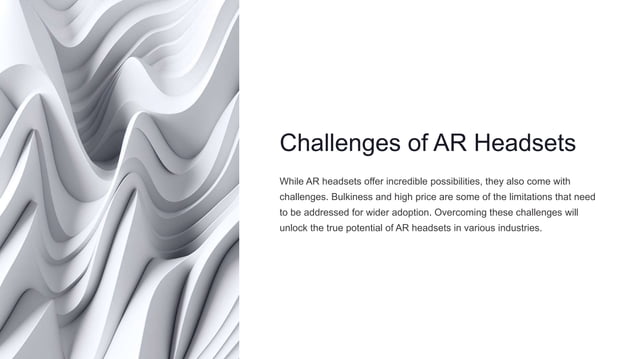 Challenges in Augmented Reality Technology .pptx