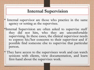 Challenges in clinical supervision | PPT