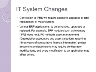 Challenges in Convergence of India GAAP to IFRS by Yash Batra | POTX