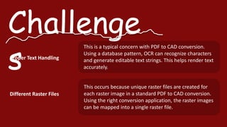 Challenges In Converting PDF To CAD.pptx | Desktop Publishing ...