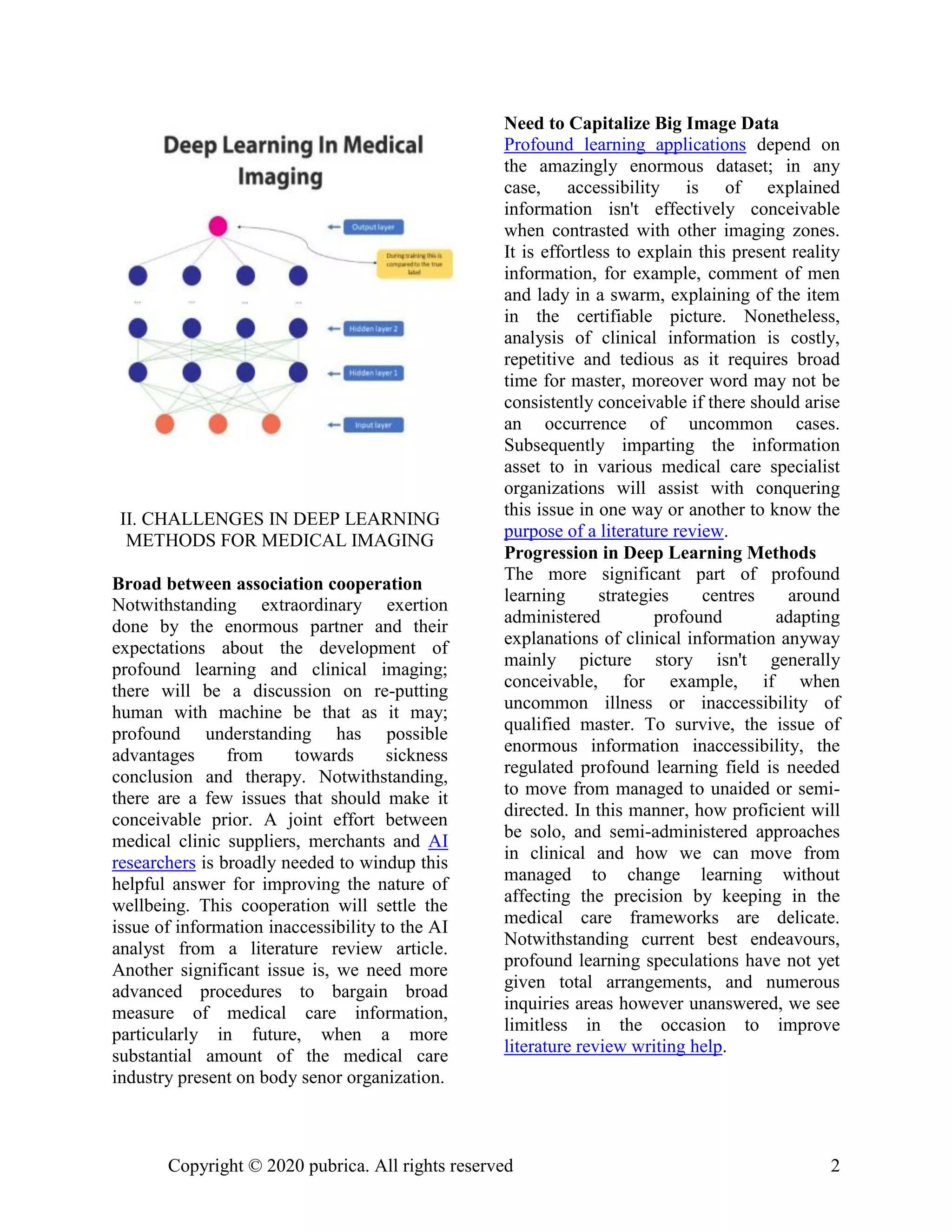 Challenges in deep learning methods for medical imaging - Pubrica | PDF ...