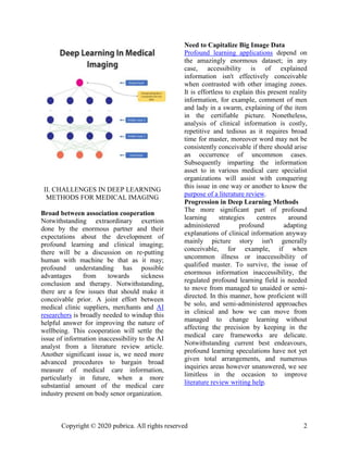Challenges in deep learning methods for medical imaging - Pubrica | PDF ...