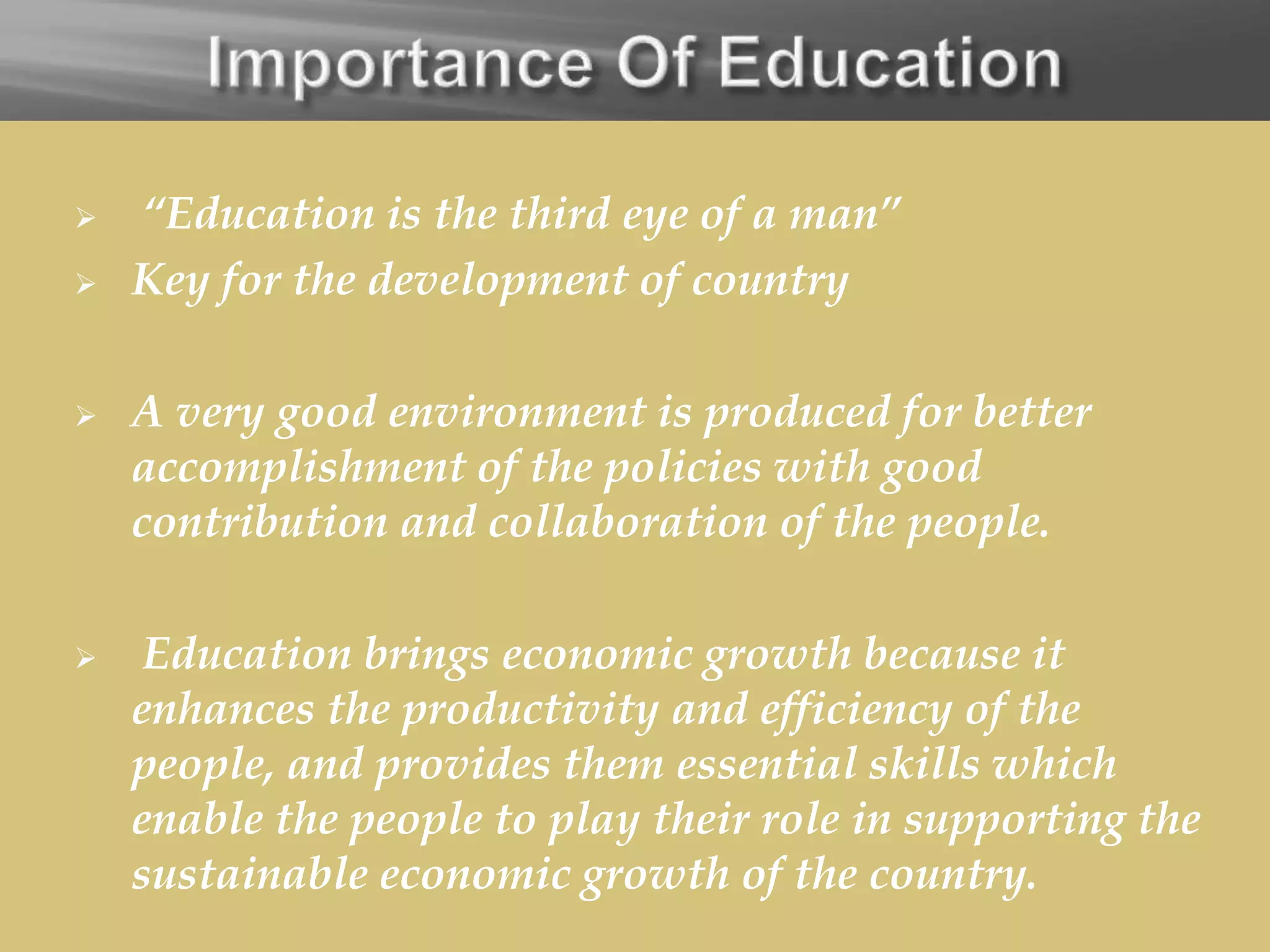 Challenges in education | PPT