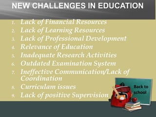 Challenges in education | PPT