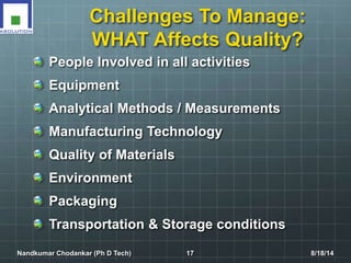 Challenges in global quality management pptx | PPTX