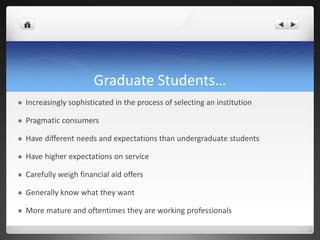 Challenges in Graduate Admissions | PPTX