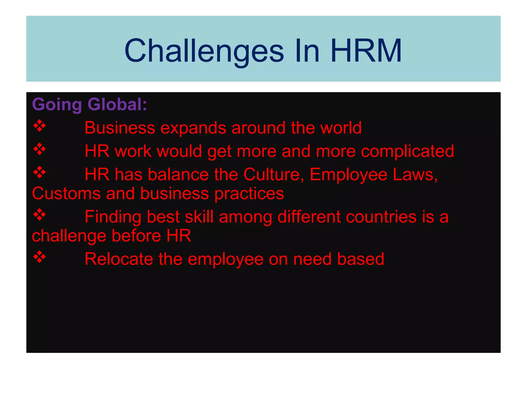Challenges in hr and hrm issues of nepal | PPT
