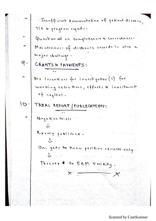 Challenges in implementation of GCP guidelines: By RxVichuZ! | PDF