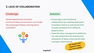 13 Challenges in Innovation Management and How to Fix Them | PPT