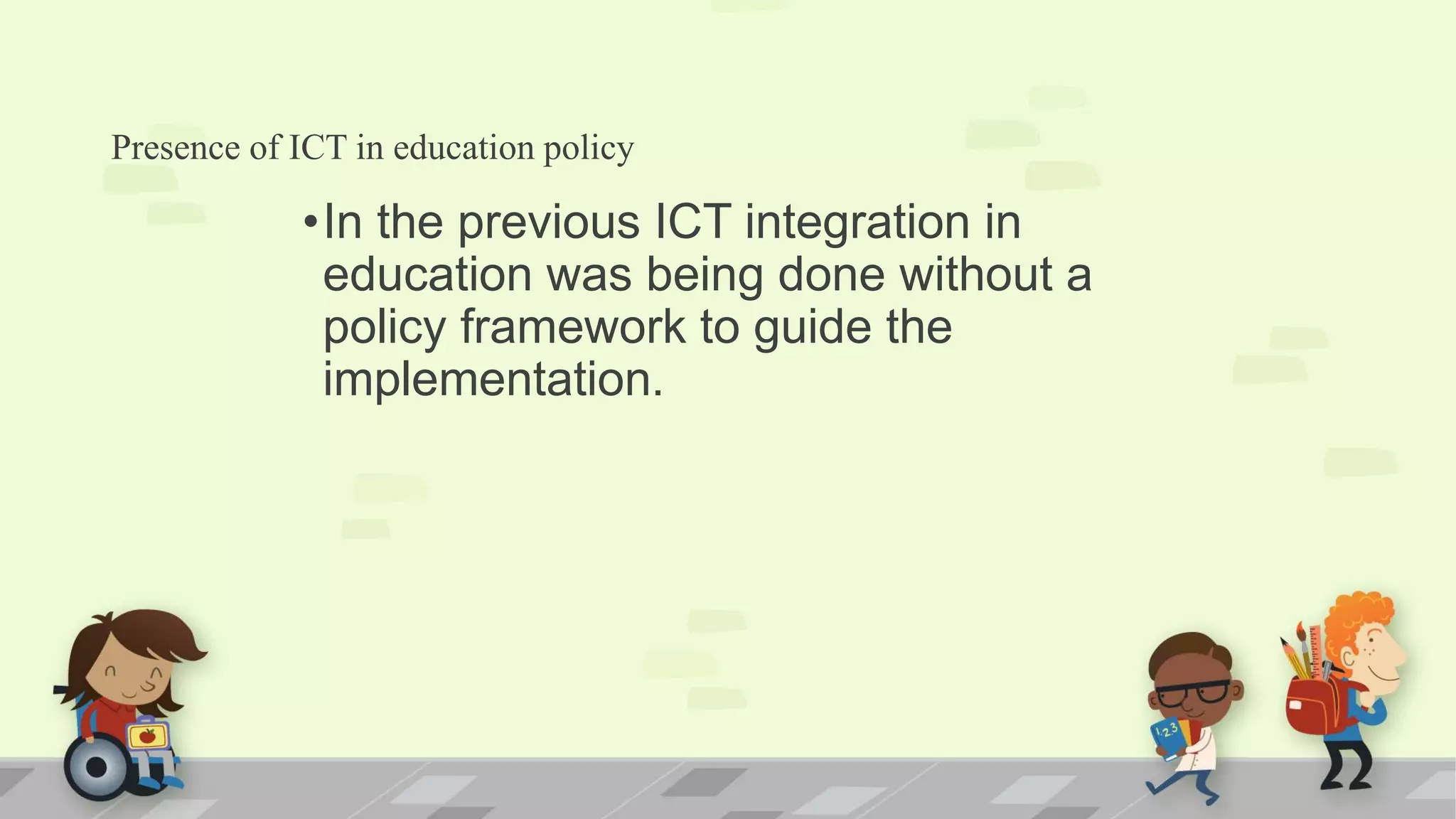 Challenges in integrating ict in school education | PPTX
