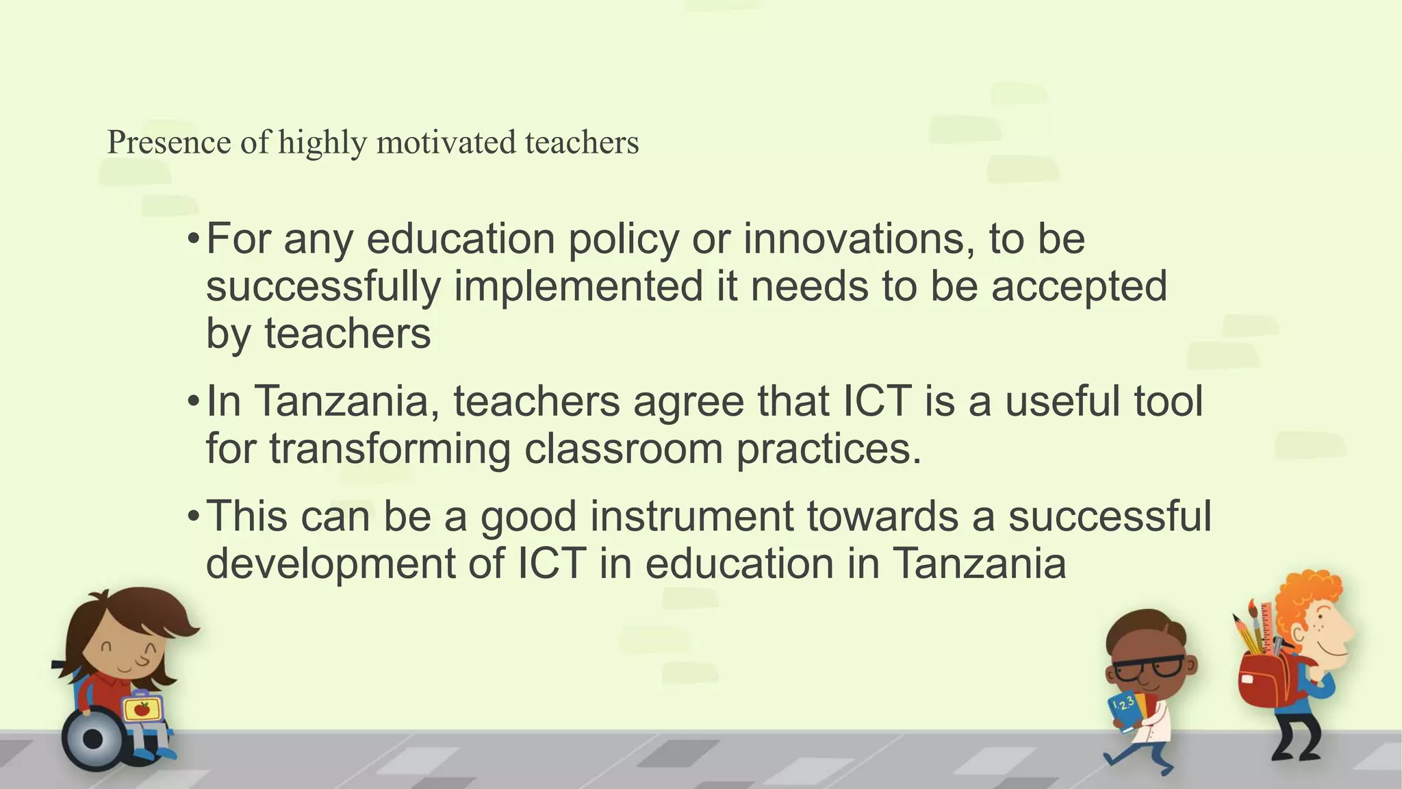 Challenges in integrating ict in school education | PPTX