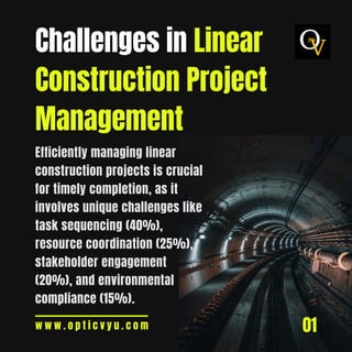 Challenges in Linear Construction Project Management.pdf | Construction ...