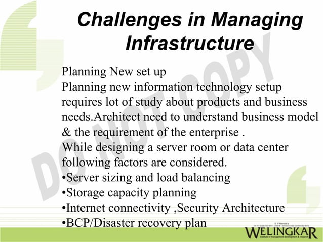 Challenges in Managing IT Infrastructure | PDF | Computing | Technology & Computing