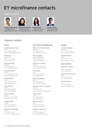 Challenges in microfinance | PDF | Phone Services | Home Utilities