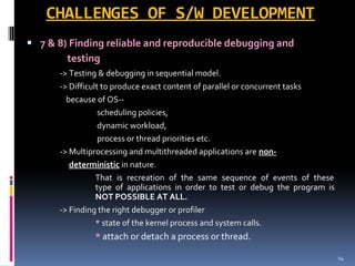Challenges in multi core programming by Nishigandha Wankhade | PPT