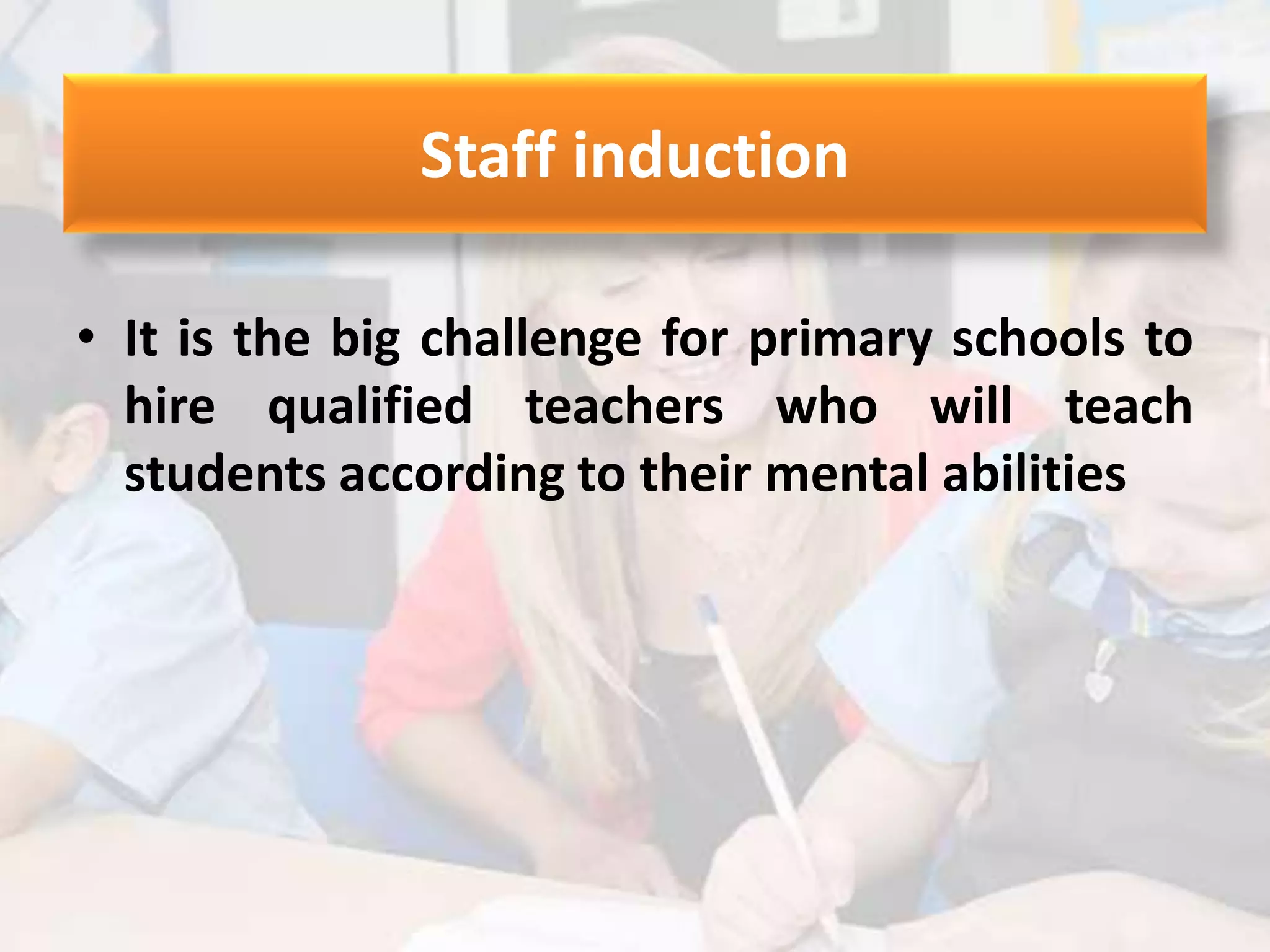 Challenges in Primary Education | PPTX