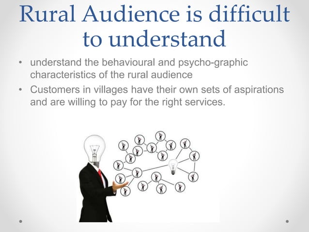 Challenges in rural communication | PPT