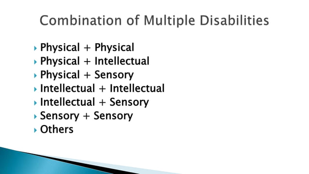Challenges in teaching Children with Multiple Disabilities | PPTX