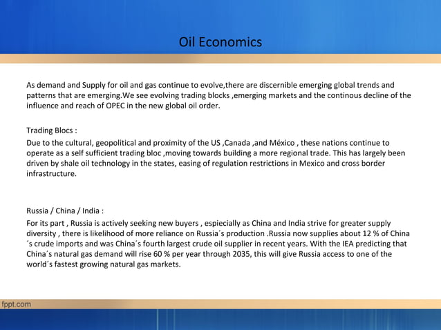Challenges in the oil and gas sector overview and outlook | PPT