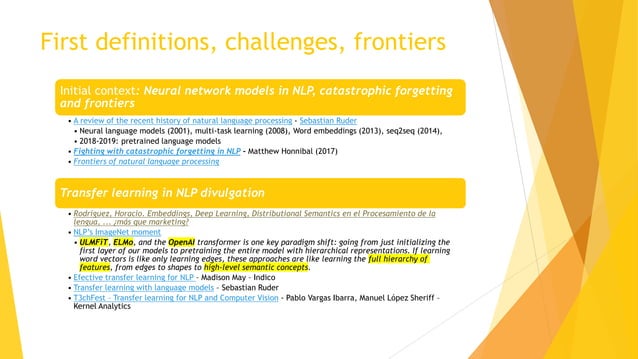 Challenges in transfer learning in nlp | PPT