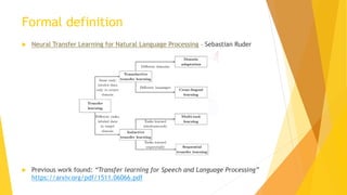 Challenges in transfer learning in nlp | PPT
