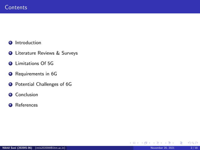 Challenges And Issues In Way To 6g Wireless Communication Pdf Computer Networking Computing