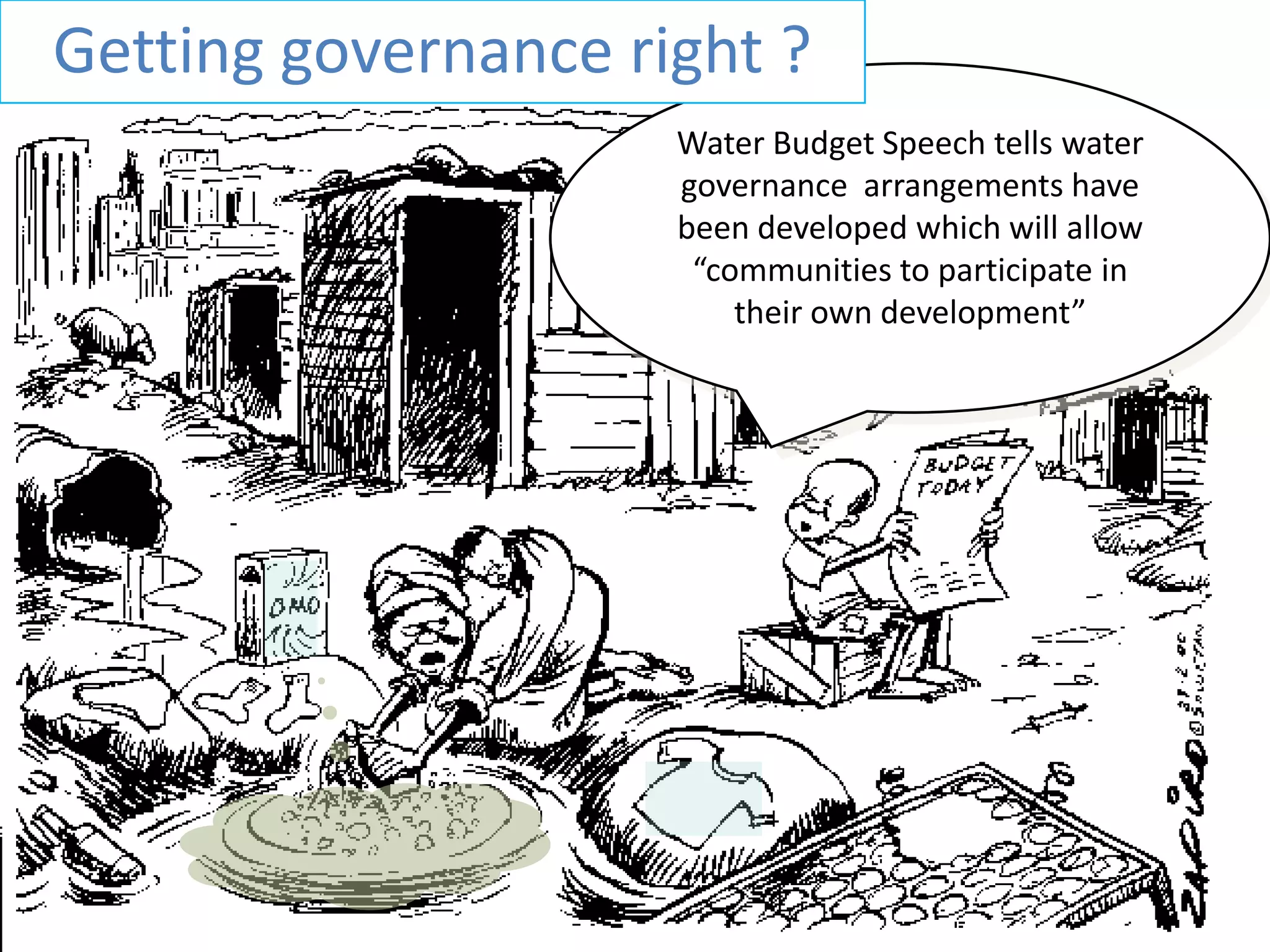 Challenges & Lessons from water sector reforms and devolution | PPTX