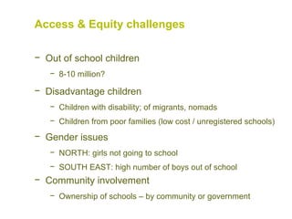 Challenges of basic educ in nig jpd2 - oct 2012 | PPT