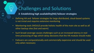 Challenges of Cloud Monitoring | PPT