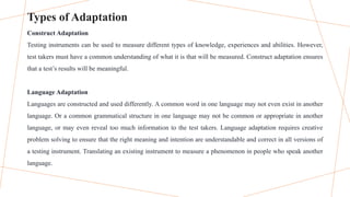 Challenges of cultural adaptation and translation of tests..pptx