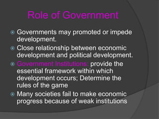 Challenges of development | PPTX