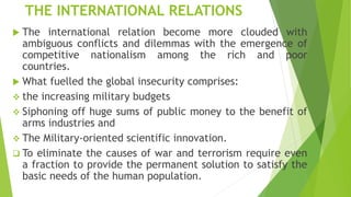 Challenges of global governance | PPTX