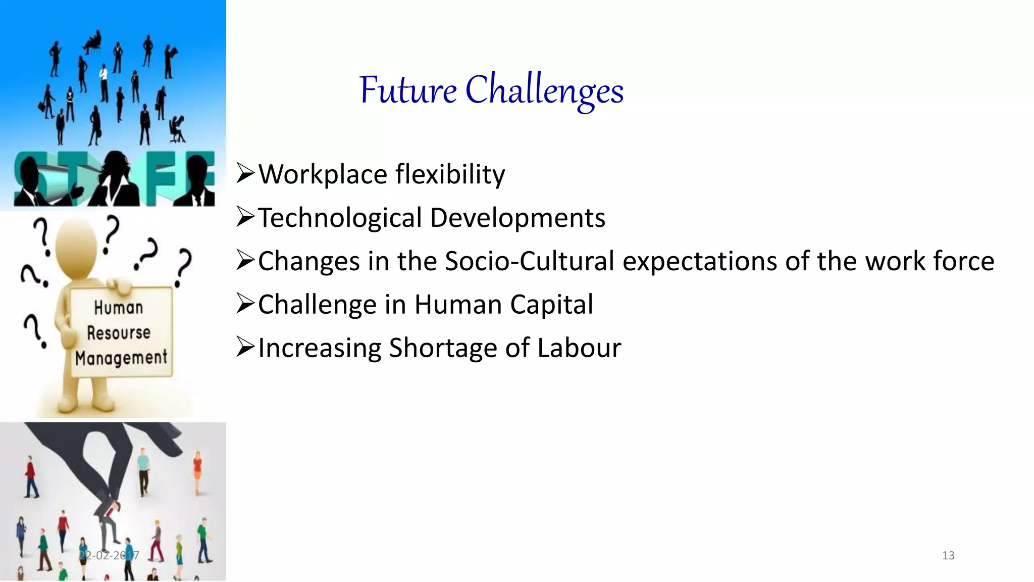 Challenges of hrm with modern and future references | PPTX