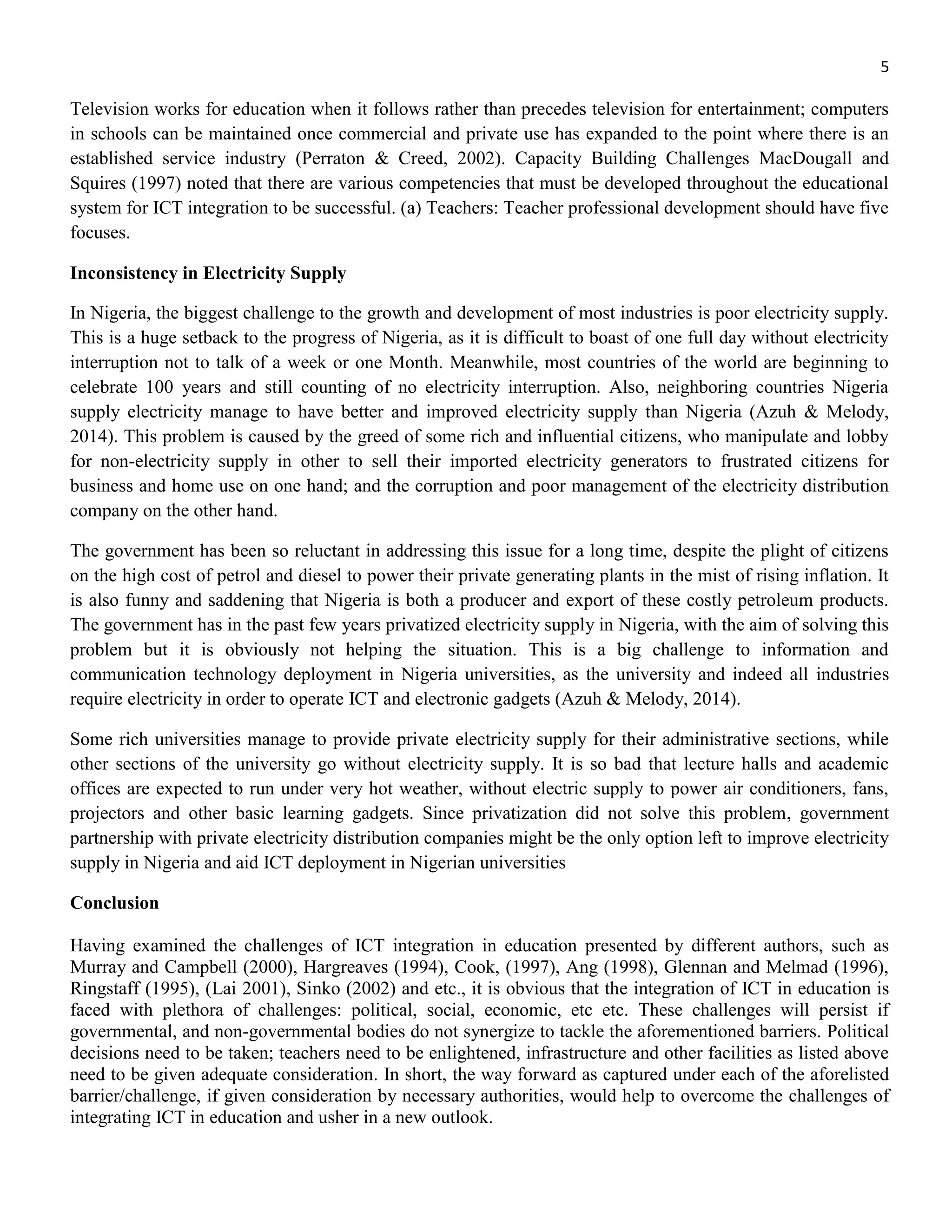 Challenges of Integrating ICT in Education and the Way Forward(1).docx