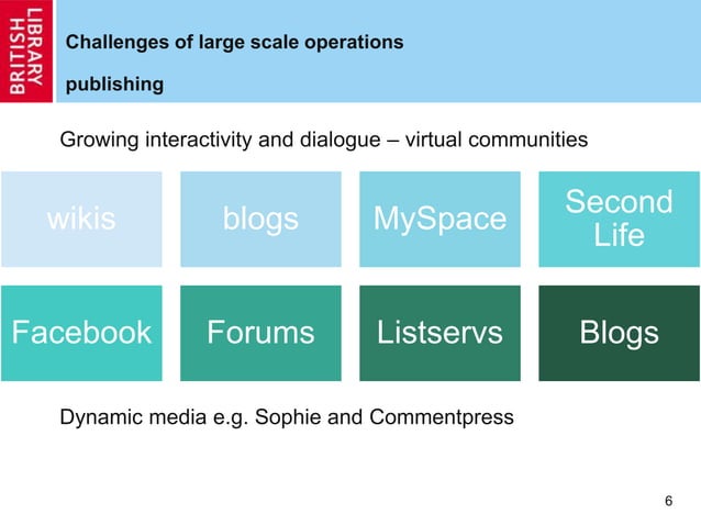 Challenges of large scale operations | PPT