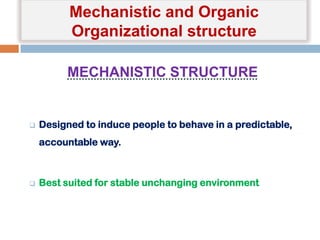 Challenges of organizational designs | PPTX